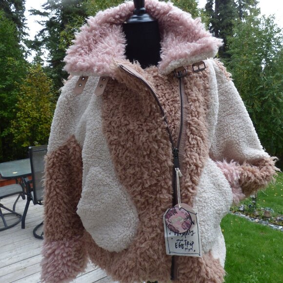 Odd Molly | Jackets & Coats | Odd Molly Goth Biker Hippy Shaggy Multi ...